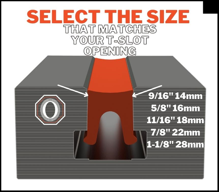 T-Slot Covers For Milling Machines